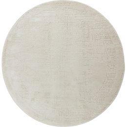 Teppich OTTO HOME, &Oslash;:140cm, beige, Kunstfaser, Wohnzimmer, Teppiche, "Hamsa, in Standard- und Premium-Qualit&auml;t, 9 mm oder 14 mm H&ouml;he", Dezenter