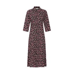 oxmo Midikleid ' OXNIlla ' Damen Gr&ouml;&szlig;e 36 pink / rosa / schwarz Sommerkleid