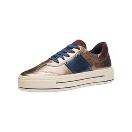 Ara Sneaker Damen Gr&ouml;&szlig;e 41 navy / gold Sommerschuhe