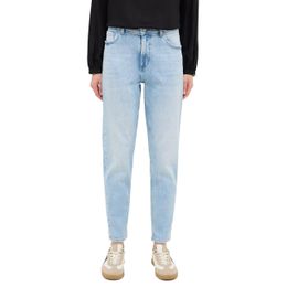 Mustang Damen Slim-fit-Jeans "Damen Style Brooks Relaxed Slim"200 hellblau, Gr. 29, unifarben, Denim/Jeans, 99% Baumwolle, 1% Elasthan, Jeans