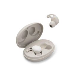 Hama Bluetooth-Kopfh&ouml;rer "Bluetooth-Kopfh&ouml;rer kabellos (In-Ear, Schlafkopfh&ouml;rer, TWS, Mikrofon)", beige, Kopfh&ouml;rer, Mini-Kopfh&ouml;rer, Touch-Control, 4