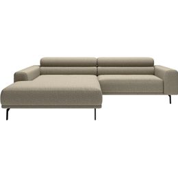 Sch&ouml;ner Wohnen Kollektion Ecksofa, B:258cm H:71cm T:217cm, beige, SCH&Ouml;NER WOHNEN-KOLLEKTION, 24% Polyester, 76% Polyacryl, Wohnzimmer, Sofas, "Tossa, Modernes Design trifft