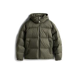 Tommy Jeans Winterjacke 'Alaska' Herren Gr&ouml;&szlig;e XXXL beige / gr&uuml;n