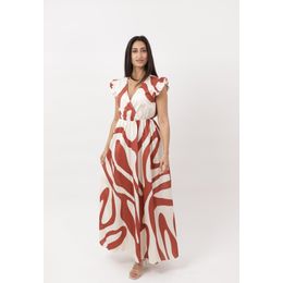 Elara Kleid Damen Gr&ouml;&szlig;e 38 cognac / hellbraun Sommerkleid