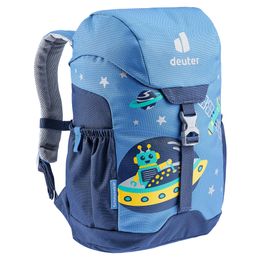 Deuter Kinderrucksack "SCHMUSEB&Auml;R 8 L", B/H/T: 21cm x 33cm x 15cm, blau, Rucks&auml;cke, f&uuml;r Kinder, mit 8 Liter Volumen, mit Reflektoren