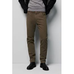 MEYER Herren Chinos "Five-Pocket-Hose", grau, Gr. 31, unifarben, 97% Baumwolle, 3% Elasthan, Hosen, M5 Slim im unifarbenen Design