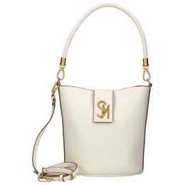 Steve Madden Damen Henkeltasche "Steve Madden Taschen Lederimitat", wei&szlig;, Lederimitat, Taschen
