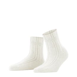 Falke Kinder Haussocken "Bedsock", Gr. 35, wei&szlig;, Obermaterial: 50% Polyamid PA. 48% Wolle WO. 2% Elasthan EL., Socken