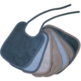 W&ouml;rner W&Ouml;RNER Baby L&auml;tzchen "Bindel&auml;tzchen 7er Pack 20x25 cm", bunt, Baumwolle, L&auml;tzchen, gro&szlig;es Set, maschinenwaschbar, trocknergeeignet