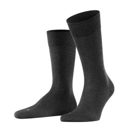 Falke Damen Socken "Sensitive Malaga", Gr. 39, grau, Obermaterial: 95% Baumwolle CO. 3% Polyamid PA. 2% Elasthan EL., glatt, Socken