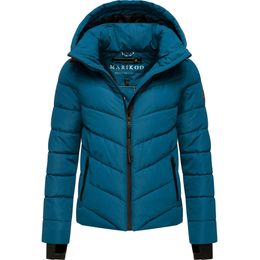 MARIKOO Winter Jacket 'Samuiaa XVI' female size XXXL Cyan blue