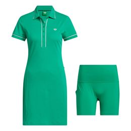 adidas Performance Set: Sportkleid und Sportshorts '' Damen Gr&ouml;&szlig;e S/M gr&uuml;n / wei&szlig;