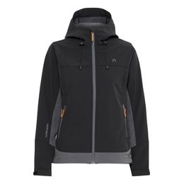 North Bend Outdoorjacke 'Rya' Damen Gr&ouml;&szlig;e XL grau / schwarz