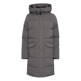 oxmo Wintermantel Damen Gr&ouml;&szlig;e XXL dunkelgrau