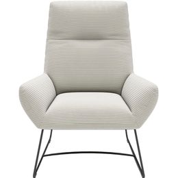 Sessel Home Affaire, B:82cm H:102cm T:81cm, grau, 88% Polyester, 12% Polyacryl, Wohnzimmer, Sessel, "Basic Relaxsessel, Design und Komfort, bequem,