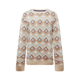 Blend Pullover Herren Gr&ouml;&szlig;e L beige / hellblau / dunkellila / orange