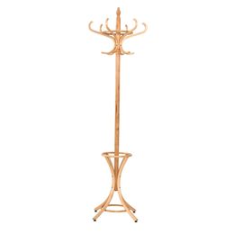 Garderobenst&auml;nder Home Affaire, B:56cm H:184cm T:56cm, beige, Massivholz, Schlafzimmer, Garderobenst&auml;nder, "Sch&ouml;nerempfang", aus massiver Birke, im