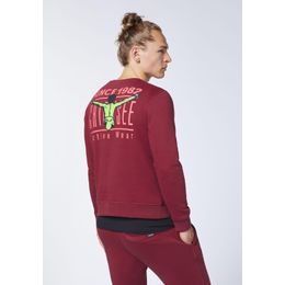 Chiemsee Herren Sweatertibetan rot, Gr. S, 88% Baumwolle, 12% Polyester, Sweatshirts