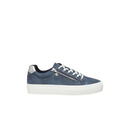 s.Oliver Sneaker Damen Gr&ouml;&szlig;e 42 navy / silber Sommerschuhe