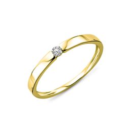 Diamant Leternel Ring Damen Gr&ouml;&szlig;e 50 gold