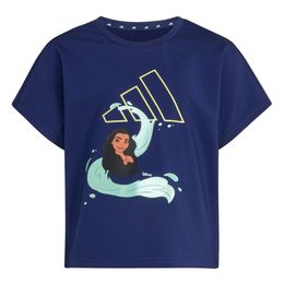 adidas Sportswear Trainingsanzug 'Adidas x Disney' M&auml;dchen Gr&ouml;&szlig;e 116 dunkelblau / mint / flieder
