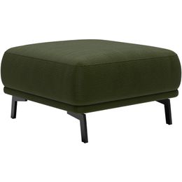 Sch&ouml;ner Wohnen Kollektion Polsterhocker, B:73cm H:43cm T:73cm, gr&uuml;n, SCH&Ouml;NER WOHNEN-KOLLEKTION, 95% Polyester, 5% Nylon, Hocker, "Tossa, smarte Erg&auml;nzung f&uuml;r dein Wohnzimmer,