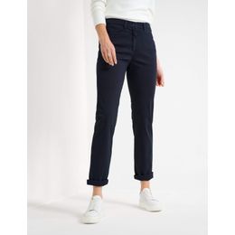 Damen 5-Pocket-Hose "Style LAURA NEW", blau, Gr. 22, RAPHAELA BY Brax, Web, 86% Baumwolle, 10% Elastomultiester, 4% Elasthan, Hosen