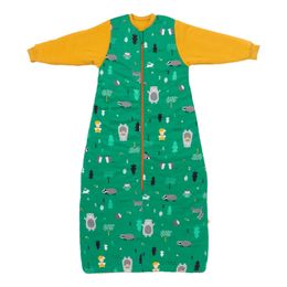 SCHLUMMERSACK Babyschlafsack "Schlafsack ohne F&uuml;&szlig;en 3.5 Tog", L: 130cm, gr&uuml;n, Schlafs&auml;cke