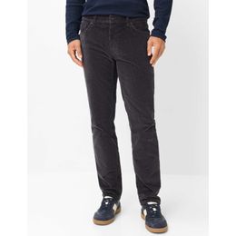 Brax Herren Cordhose Style CADIZ GREY, dunkelgrau, Gr. 50/32
