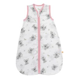 SCHLUMMERSACK Babyschlafsack "Schlafsack ohne F&uuml;&szlig;en 0.5 Tog", L: 90cm, rosa, Schlafs&auml;cke