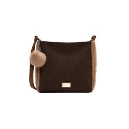 Tamaris Damen Umh&auml;ngetasche "Umh&auml;ngetasche TAS Madlin", braun, Polyester, Taschen