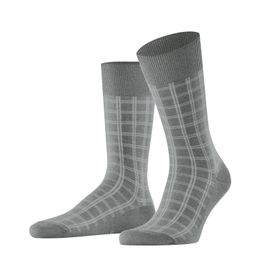 Falke Damen Socken "Modern Tailor", Gr. 43, grau, Obermaterial: 89% Baumwolle CO. 9% Polyamid PA. 2% Elasthan EL., Socken