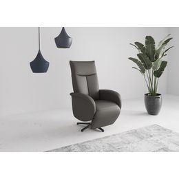 Sit & More TV-Sessel SIT & MORE, B:75cm H:112cm T:82cm, grau, Sessel, "Zora", wahlweise mit Aufstehhilfe, 2 Motoren und Akku