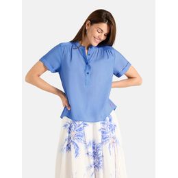 LIEBLINGSST&Uuml;CK LIEBLINGSST&Uuml;CK Damen Klassische Bluse "AlaisL", blau, Gr. 46, 87% Viskose, 13% Polyester, Blusen, mit Viskose-Anteil