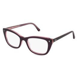 Ray-Ban 0RX5433 Brille Damen | Fassung: Vollrand, Quadratisch, Violett Rose