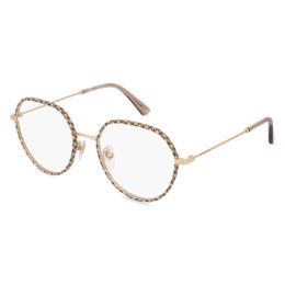 Nina Ricci NRIVNR279V Brille Unisex | Fassung: Vollrand, Quadratisch, Rosegold Gl&auml;nzend