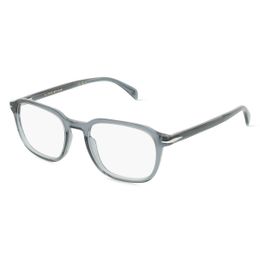 David Beckham DB 1084 Brille Herren | Fassung: Vollrand, Quadratisch, Grau Transparent