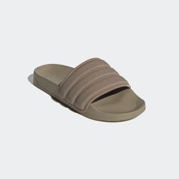 Damen Pantolette "ADILETTE NOSHOWER SLIDES", adidas Sportswear, Gr. 38, beige, Textil, Schuhe