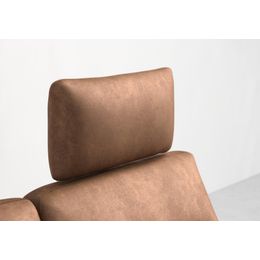Sit & More Sofa-Kopfst&uuml;tze SIT & MORE, B:50cm H:25cm T:12cm, braun, Holzwerkstoff, Kopfst&uuml;tzen, "Far&ouml;", im 2-er Set