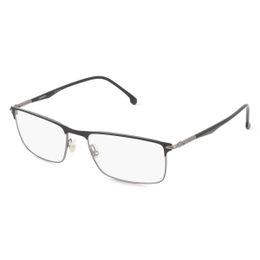 Carrera 288 Brille Herren | Fassung: Vollrand, Quadratisch, Schwarz Silber
