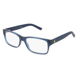 Polo Ralph Lauren PH2117 Brille Herren | Fassung: Vollrand, Quadratisch, Blau Gl&auml;nzend