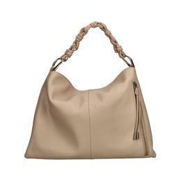 Dolce Vita Damen Henkeltasche "Dolce Vita Taschen Leder", beige, Leder, Taschen