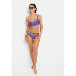 LSCN BY LASCANA Bustier-Bikini-Top 'Baila' violett Gr. 46 Cup A/B. Mit Zierring. Ohne B&uuml;gel