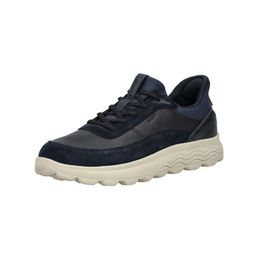 Geox Herren Sneaker "Geox Sneaker Leder/Textil", Gr. 40, blau, Leder, Textil, Schuhe