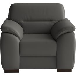 Sit & More Sessel SIT & MORE, B:106cm H:88cm T:90cm, grau, Sessel, "Montego", mit Federkern