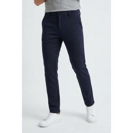 Blend Herren Chinos "BHLangford pants", blau, Gr. 30, unifarben, Web, Obermaterial: 64% Viskose, 31% Polyester, 5% Elasthan, Hosen, Regular Fit, mit