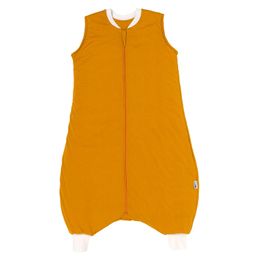 SCHLUMMERSACK Babyschlafsack "Schlafsack mit F&uuml;&szlig;en 2.5 Tog", L: 90cm, gelb, Schlafs&auml;cke