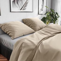 Bettw&auml;sche WOLKENFELD, beige, Renforc&eacute;, Obermaterial: 100% Baumwolle, Bettw&auml;sche, "Renforc&eacute; Bettw&auml;sche Baumwolle - Nat&uuml;rlich weiches Schlafgef&uuml;hl",