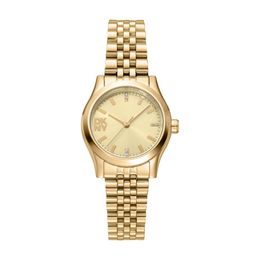 DKNY Damen Quarzuhr "Essentials Watch", gold, Armbanduhren, Armbanduhr, Damenuhr, Edelstahlarmband, analog
