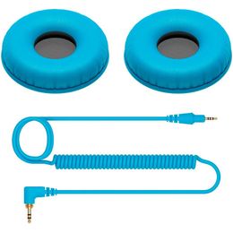 Pioneer DJ Kopfh&ouml;rer-Schutzh&uuml;lle "HC-CP08-G HP-Accessoire-Pack", Kopfh&ouml;rer, blau, H&uuml;llen